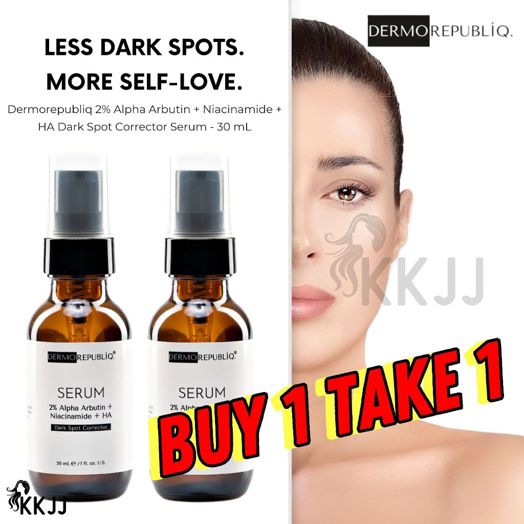 KKJJ Dermorepubliq 2% + Niacinamide + HA Dark Spot Corrector Serum ...