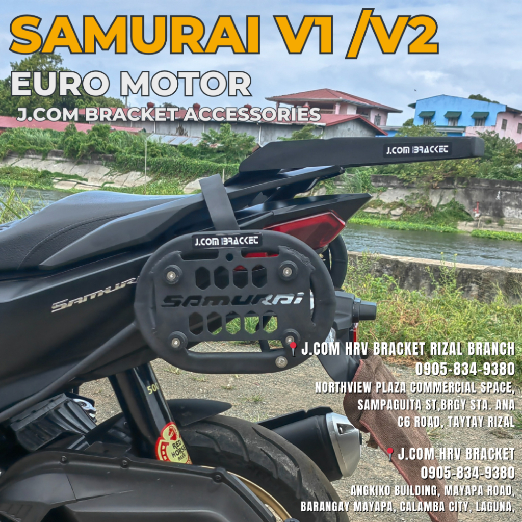 Euro Motor Samurai 155i Version1 and Version 2 | Accessories J.Com ...