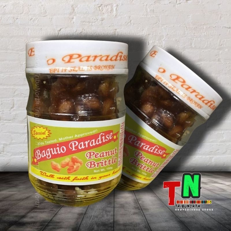 Baguio Paradise Peanut Brittle | 150g | TribuNorth (COD) | Shopee ...