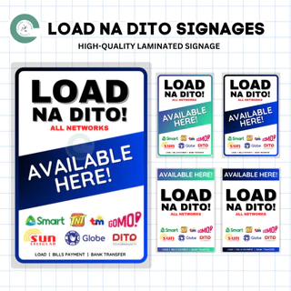 Shop load available here signage for Sale on Shopee Philippines
