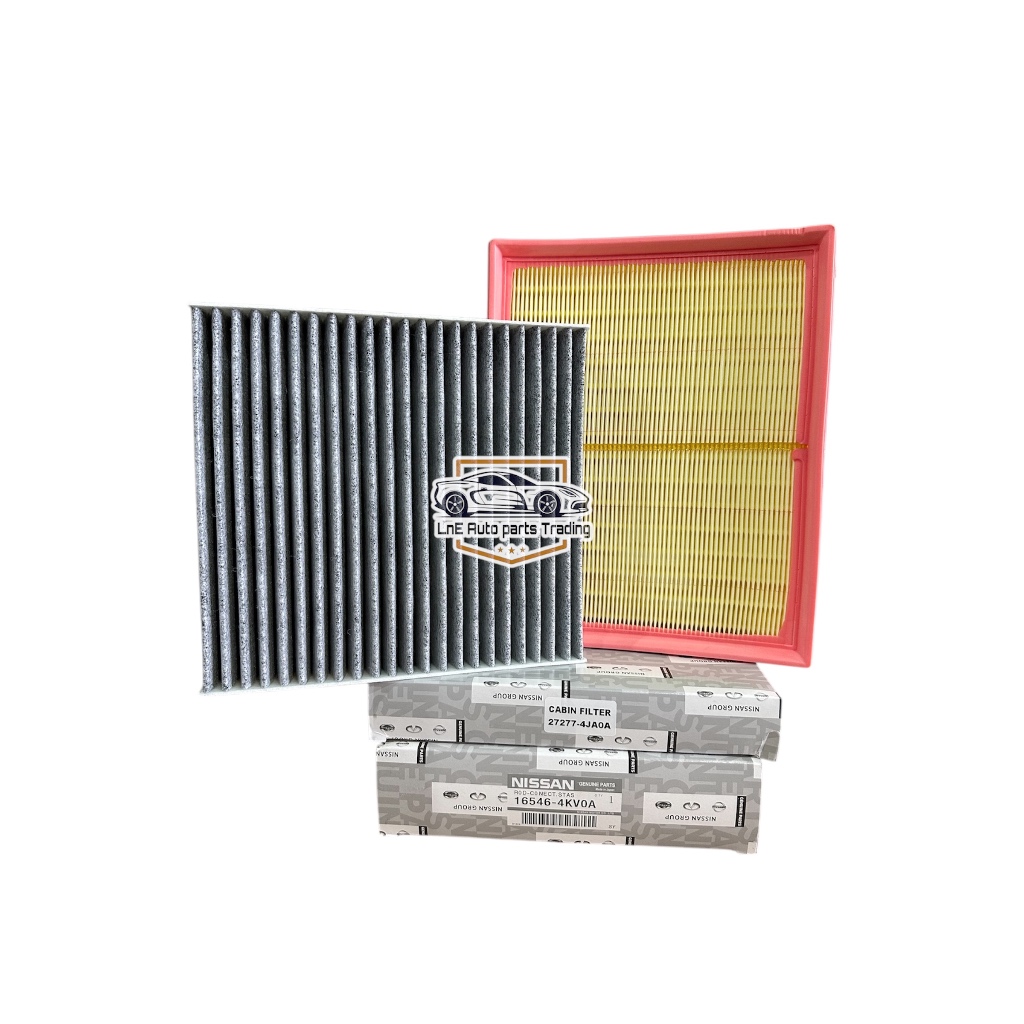 2 in 1 Air & Cabin Filter Nissan Navara NP300 D23 2015- UP / Nissan ...