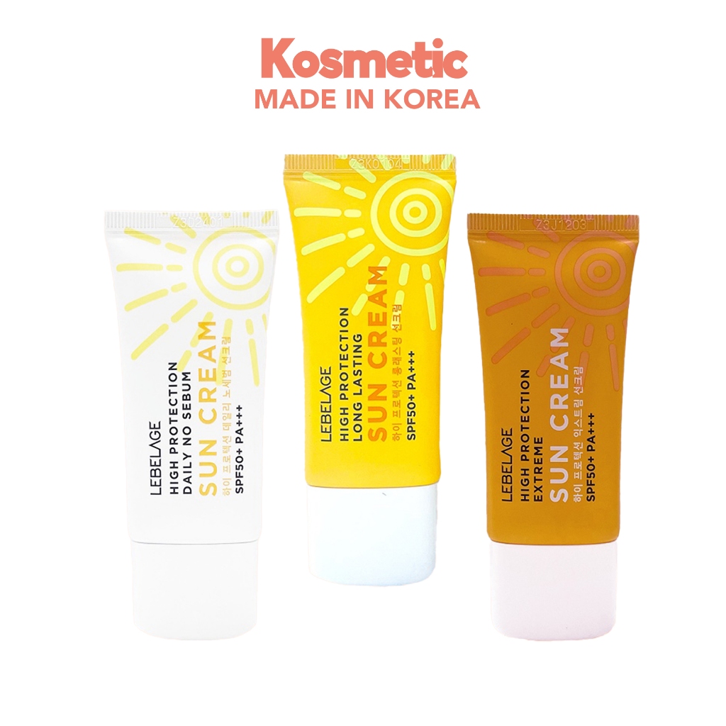 [LEBELAGE] High Protection Sun Cream SPF50+ PA+++ (30ml) | Shopee ...