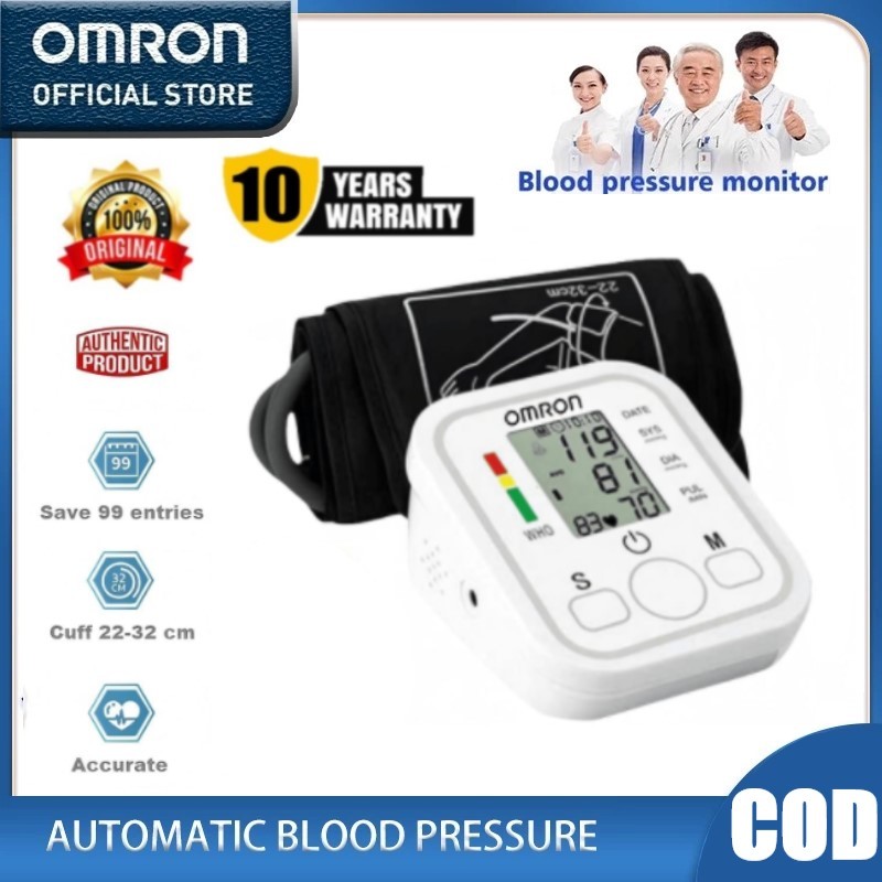 Omron Blood Pressure Digital monitor High Precision Medical Automation ...