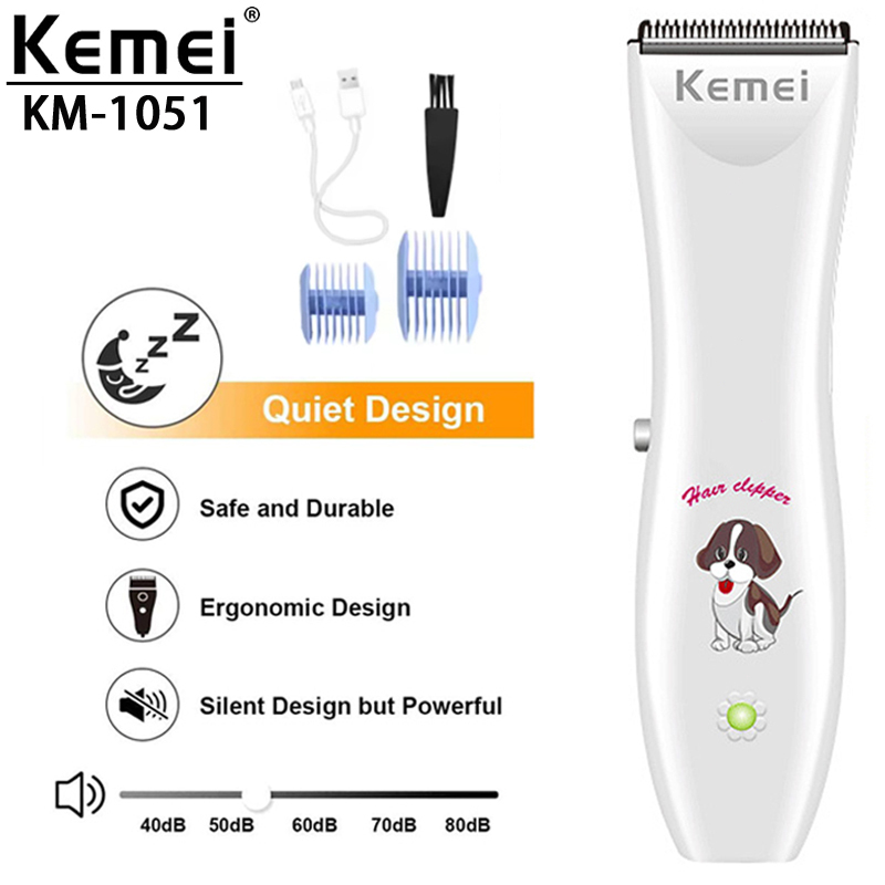 KemeI Electric Razor For Dogs/Cats Hair Clipper Reachageable Trimmer ...