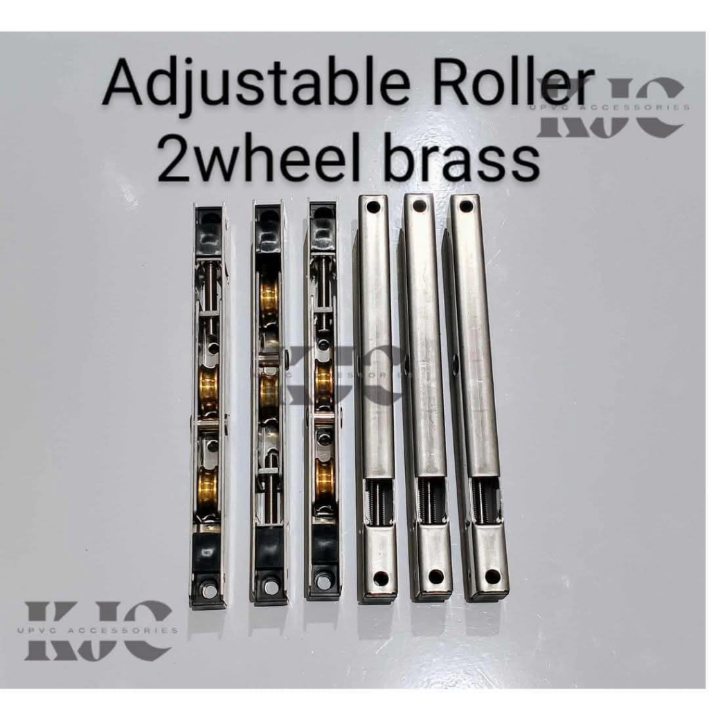 UPVC DOOR AND WINDOW ROLLER / 2 WHEEL ADJUSTABLE ROLLER / UPVC DOORS ...