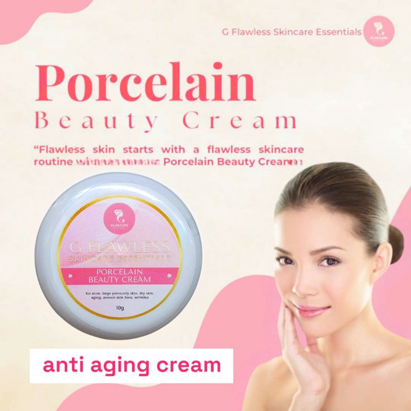 G Flawless Porcelain Beauty Cream spf20 anti-aging cream / Day and ...