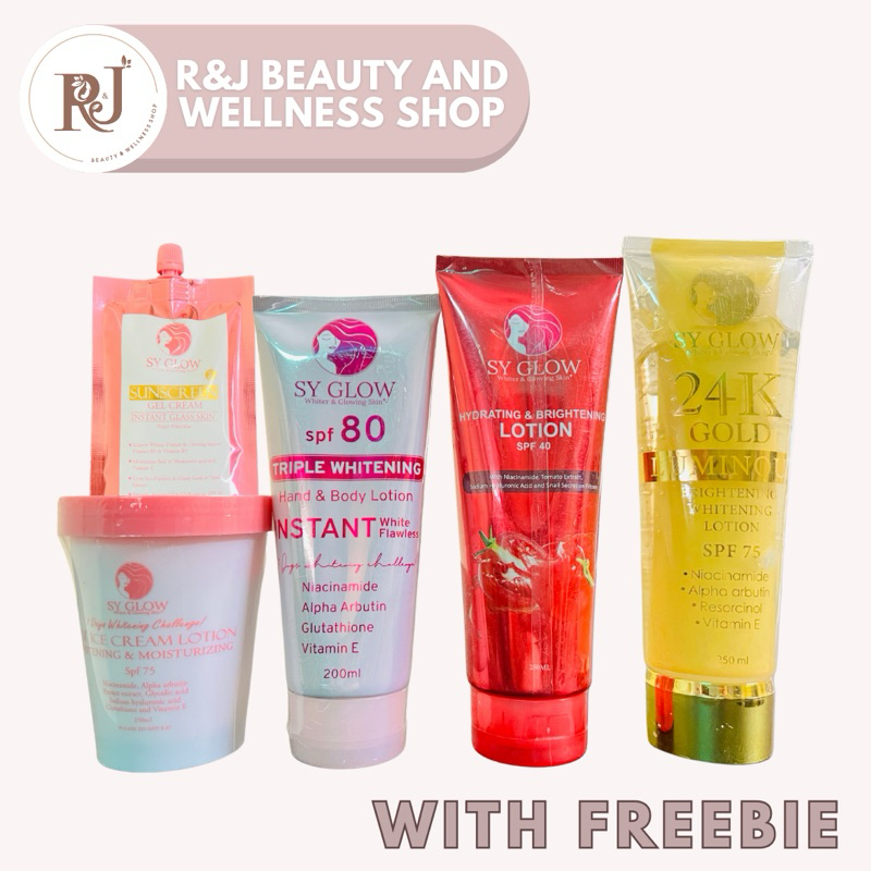 SY GLOW Lotion Hydrating Brightening 24K Luminous Instant White ...