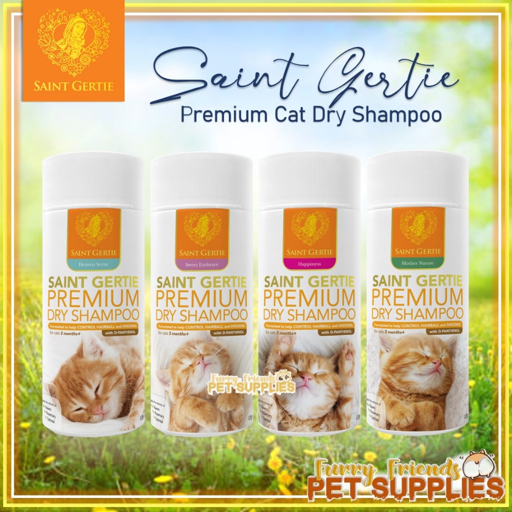SAINT GERTIE PREMIUM CAT DRY SHAMPOO (St Gertie) 128g | Shopee Philippines