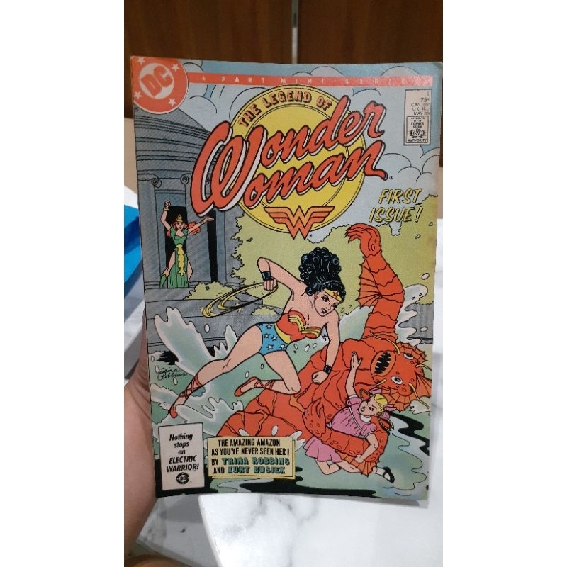 The Legend of Wonder Woman First Issue | Shopee Philippines