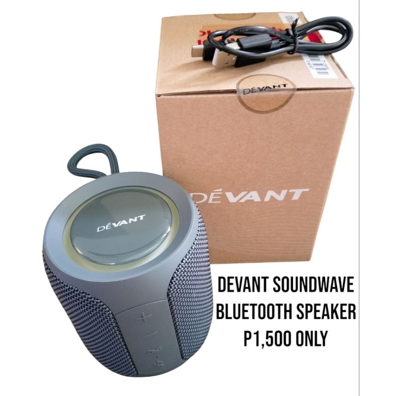 Brand New Devant Soundwave Bluetooth Speaker SWS-01 | Shopee Philippines