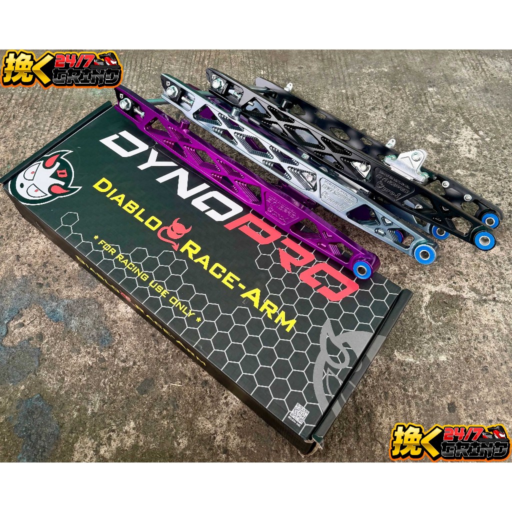 DYNO PRO CNC Swing Arm +2 PRO 1 For Sniper 150 / Sniper 155 Malaysian ...