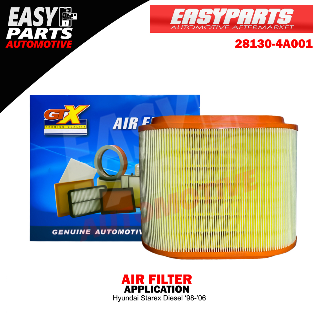 GTX Air Filter Hyundai Starex 1998-2006 28130-4A001 | Shopee Philippines