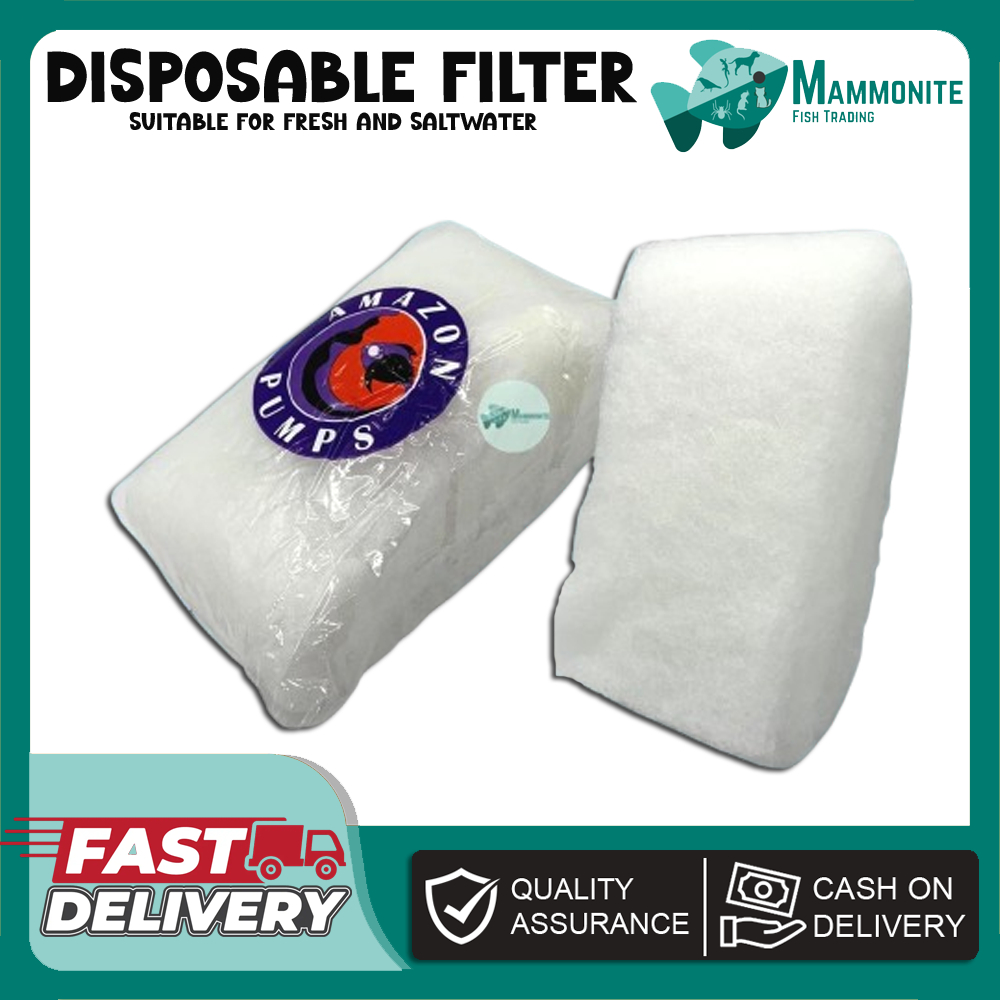 Aquarium Tank Disposable Filter Wool Pad AF2 Amazon Filtration Removal ...