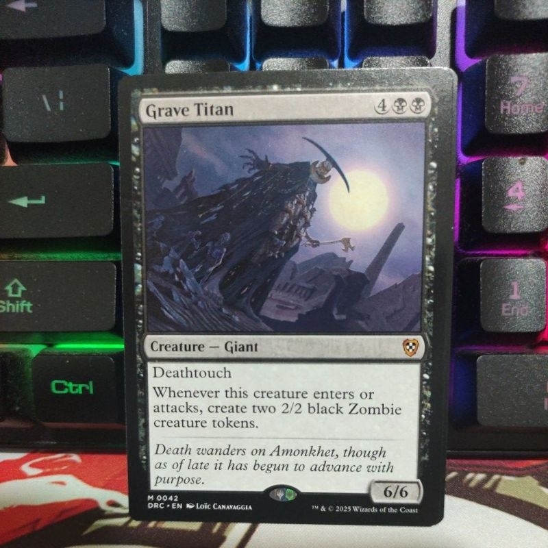 MTG Grave Titan Commander | Shopee Philippines