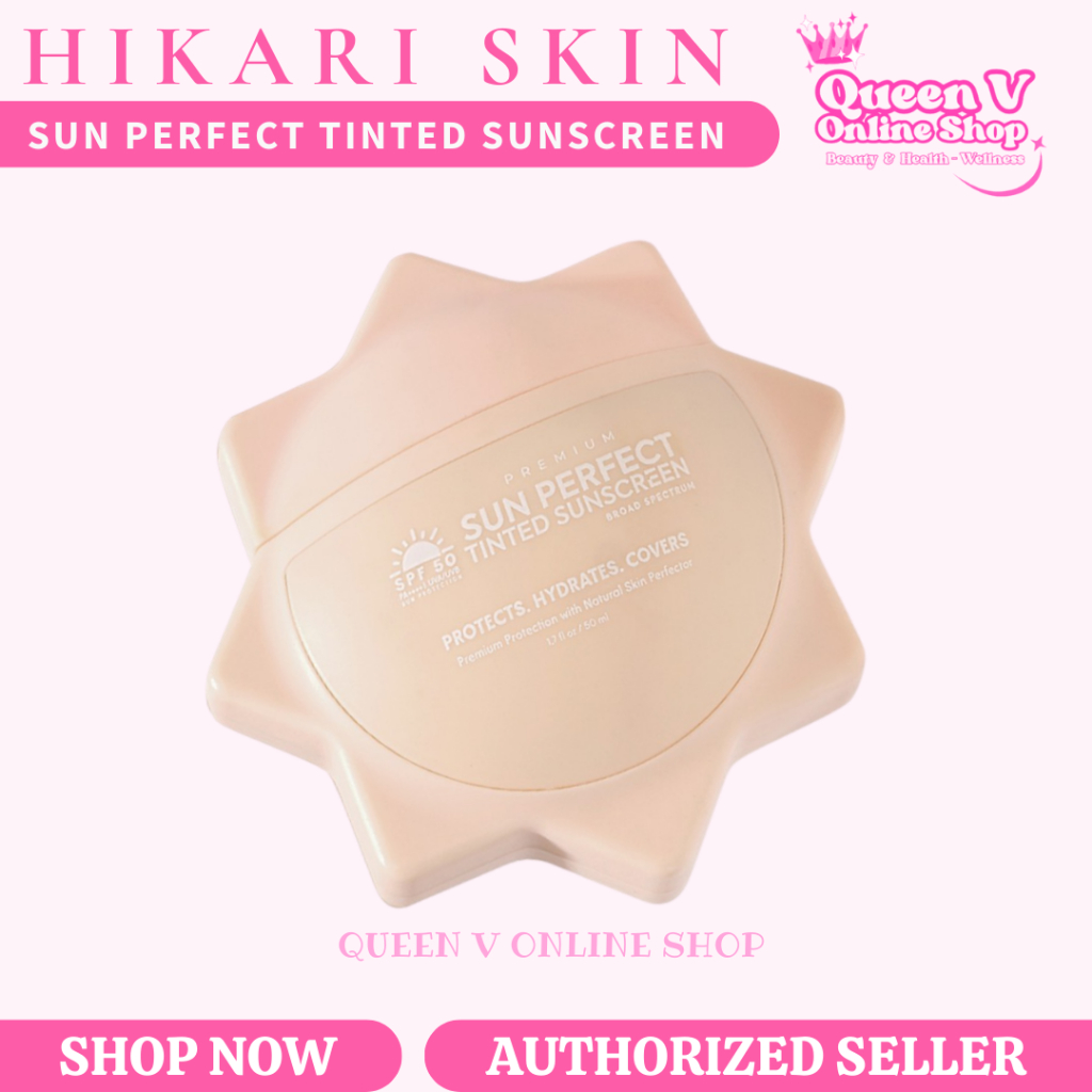 Hikari Skin Sun Perfect Tinted Sunscreen SPF50+ | Shopee Philippines