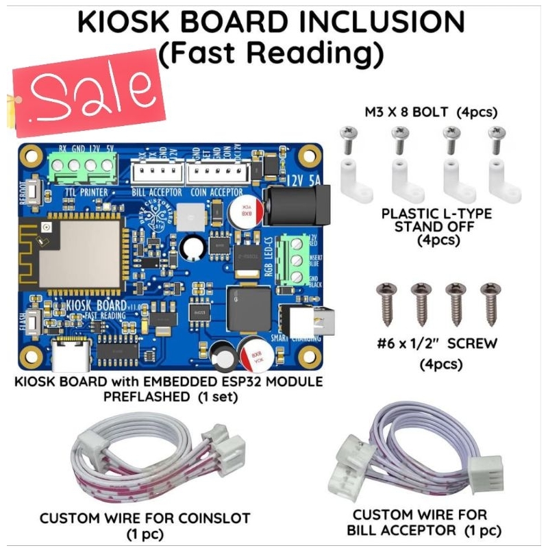 KIOSK (ELOADING)CUSTOMBOARD DENZ/FUXION LAB DAFOXTECH | Shopee Philippines