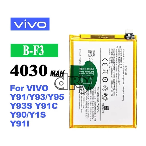 B-F3 For Vivo Y91/Y93/Y95/Y93S/Y91C/Y90/Y1S/Y91i Mobile Phone ...