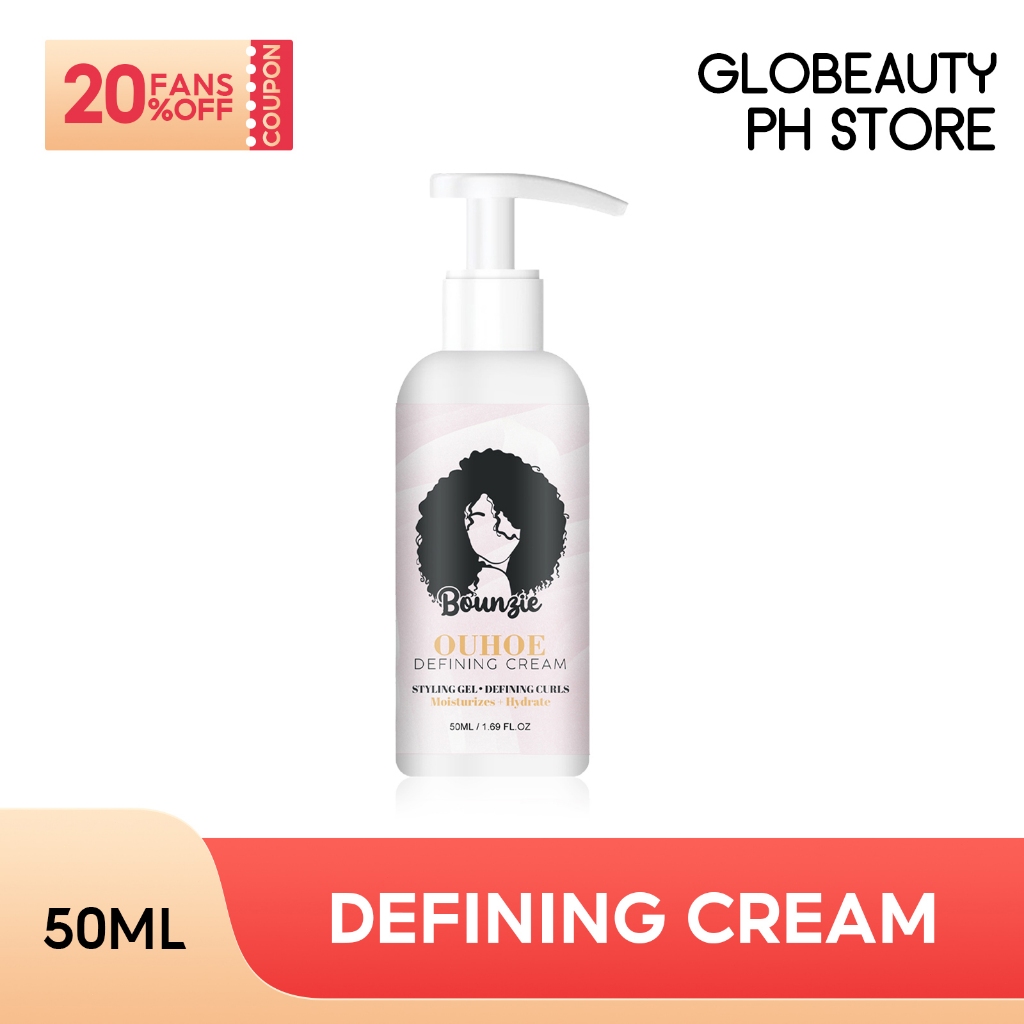 OUHOE Pumpup-Curl Defining Cream Curls Moisturizer Enhancer For Wavy ...