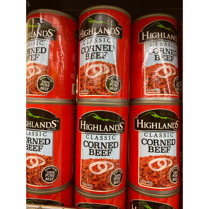 Highlands CLASSIC corned beef 150g | Shopee Philippines