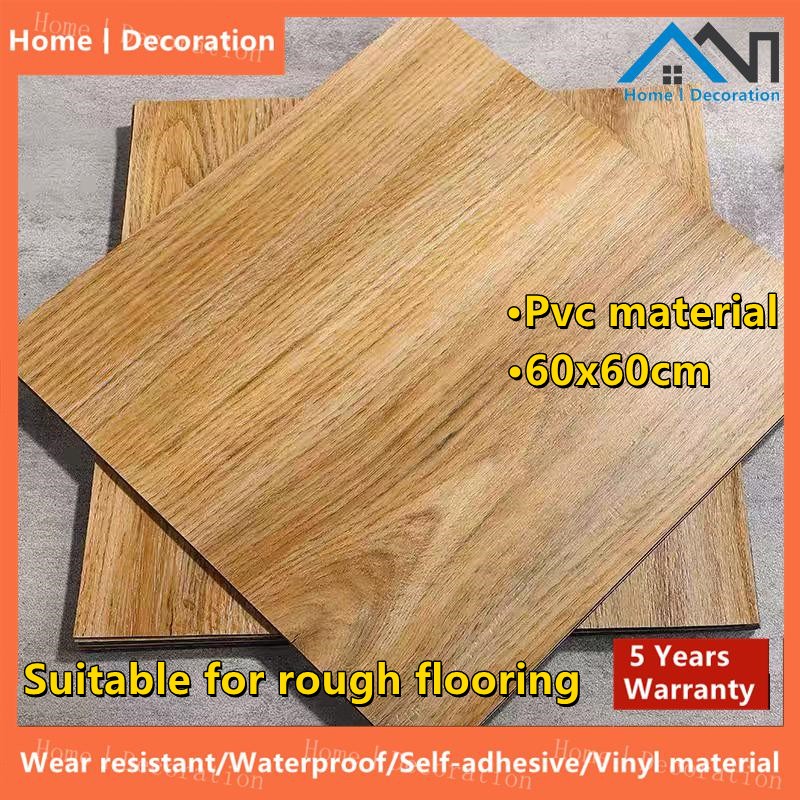 60 by 60 Vinyl Tiles adhesive Vinyl Tile Floor 60x60cm Waterproof Floor ...