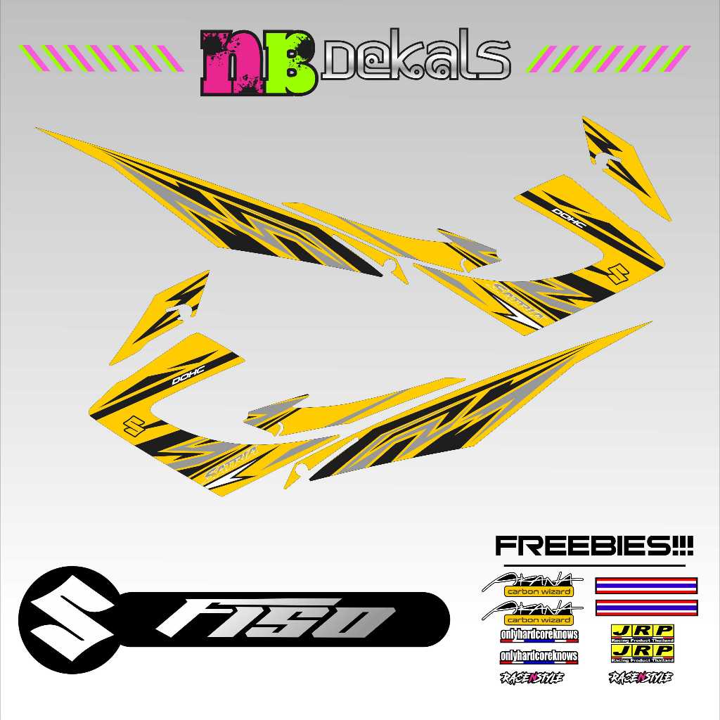 RAIDER 150 CARB 2025 NEW STRIPPING DESIGN DECALS | Shopee Philippines