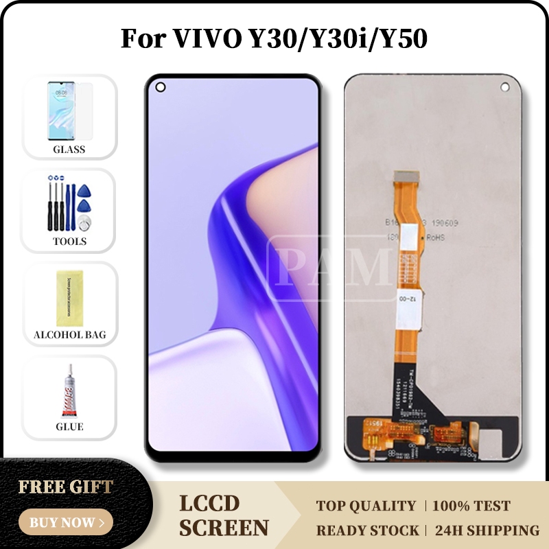 For Vivo Y30 Y30i LCD Display Screen For Replacement | Shopee Philippines