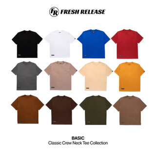 Fresh Release - Basic Crew Neck Tee | Shopee Philippines