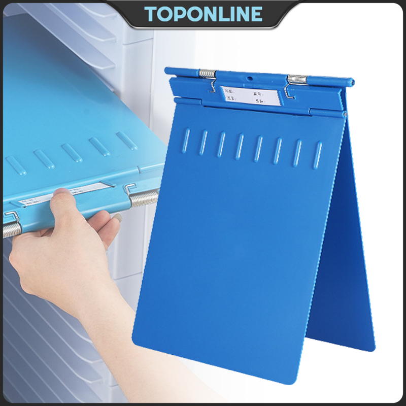 A4 Medical Record Folder Plastic Patient Chart Medical Record Clip ...