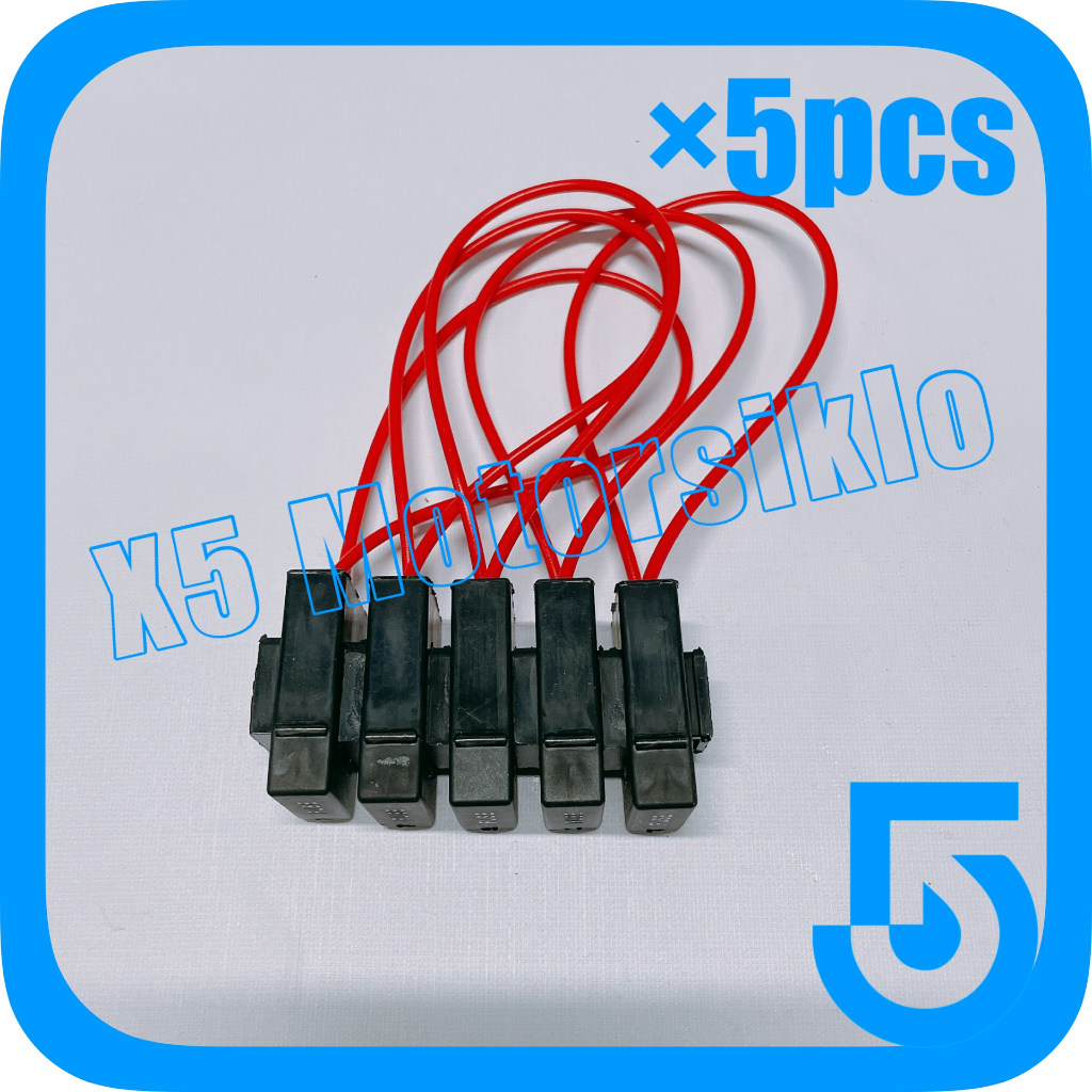 (sale 5pcs) Motorcycler Parts Lightning Fuse Box Holder Free One 30A ...