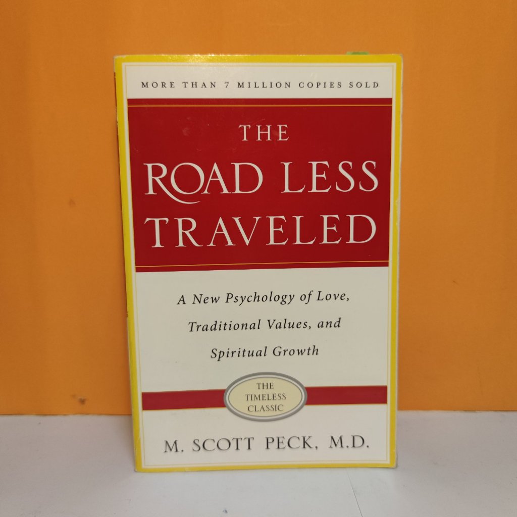 The Road Less Traveled by M. Scott Peck (Secondhand Preloved Original Book) | Shopee Philippines