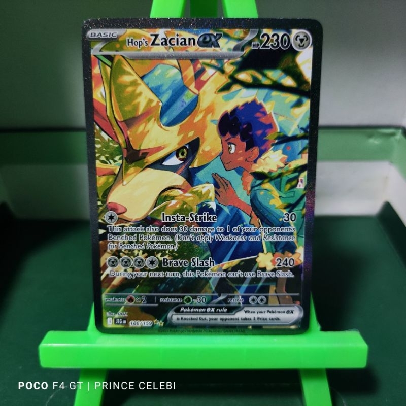 Pokemon TCG - Zacian ex Special IR | Shopee Philippines
