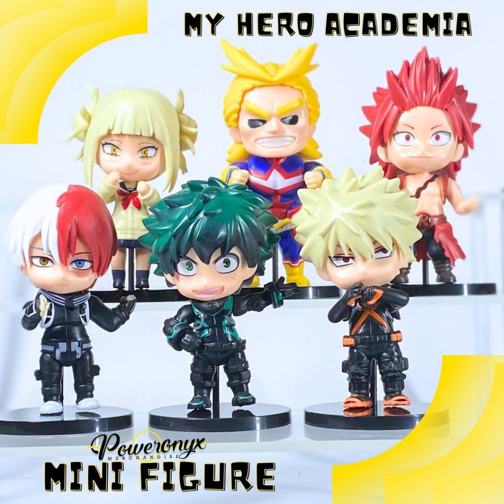 MHA My Hero Academia Deku Medoriya Bakugo Shoto All Might Toga ...