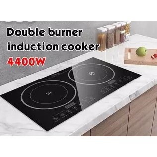 Electric Dual Induction Cooker Kitchome 220V 4400W Countertop Double ...