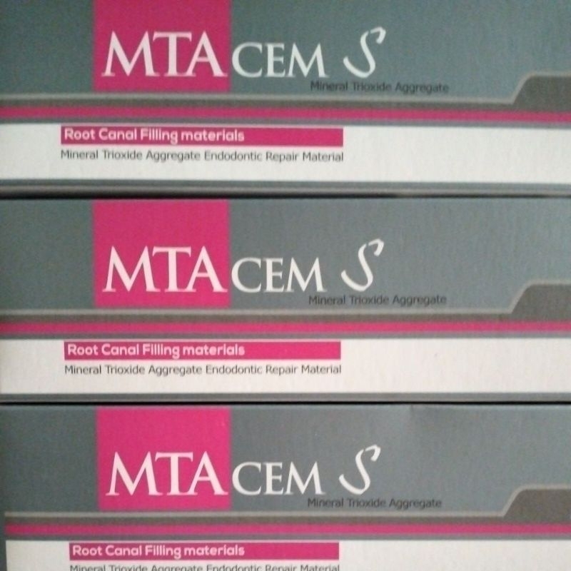 MTA Cem S syringe type 2.2 grams Dental RCT filling material | Shopee ...