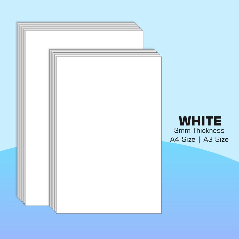 A4 | A3 PVC Sintra board 3mm | Shopee Philippines