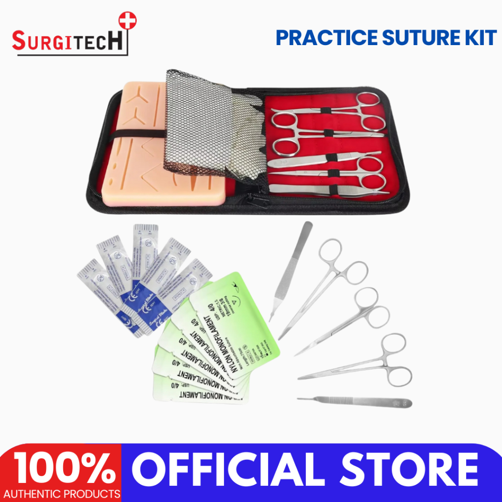 Surgitech Practice Silicone Suture Kit | Shopee Philippines