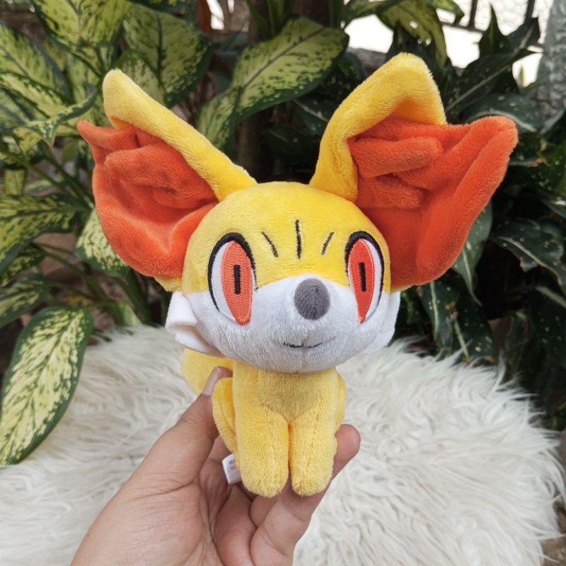 Nintendo POKEMON CENTER Fennekin Plush Toy | Shopee Philippines