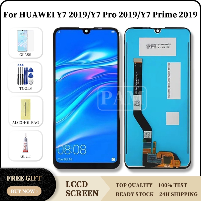 For HUAWEI Y7 2019 Y7 Pro 2019 Y7 Prime 2019 LCD Display Screen For ...