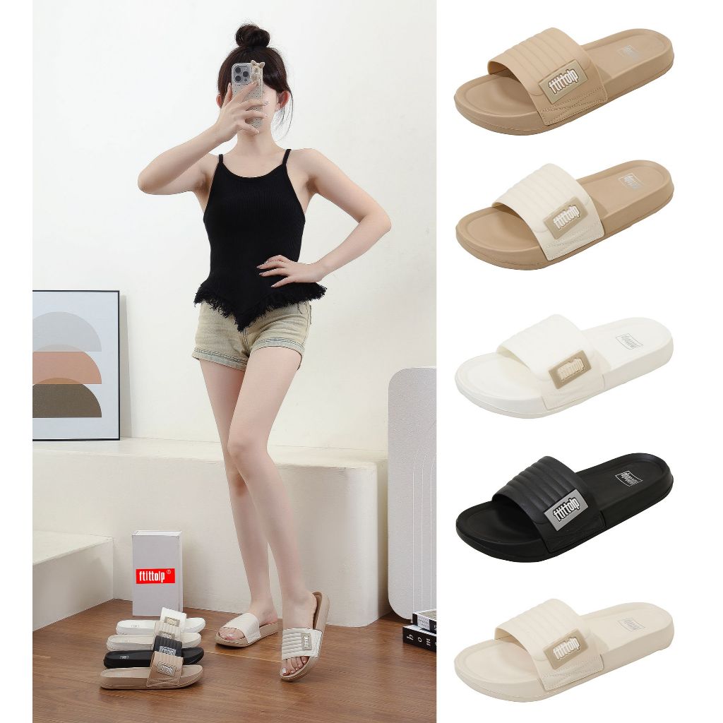 slipper for women One strap sandals forwomen Flst sandals for women ...