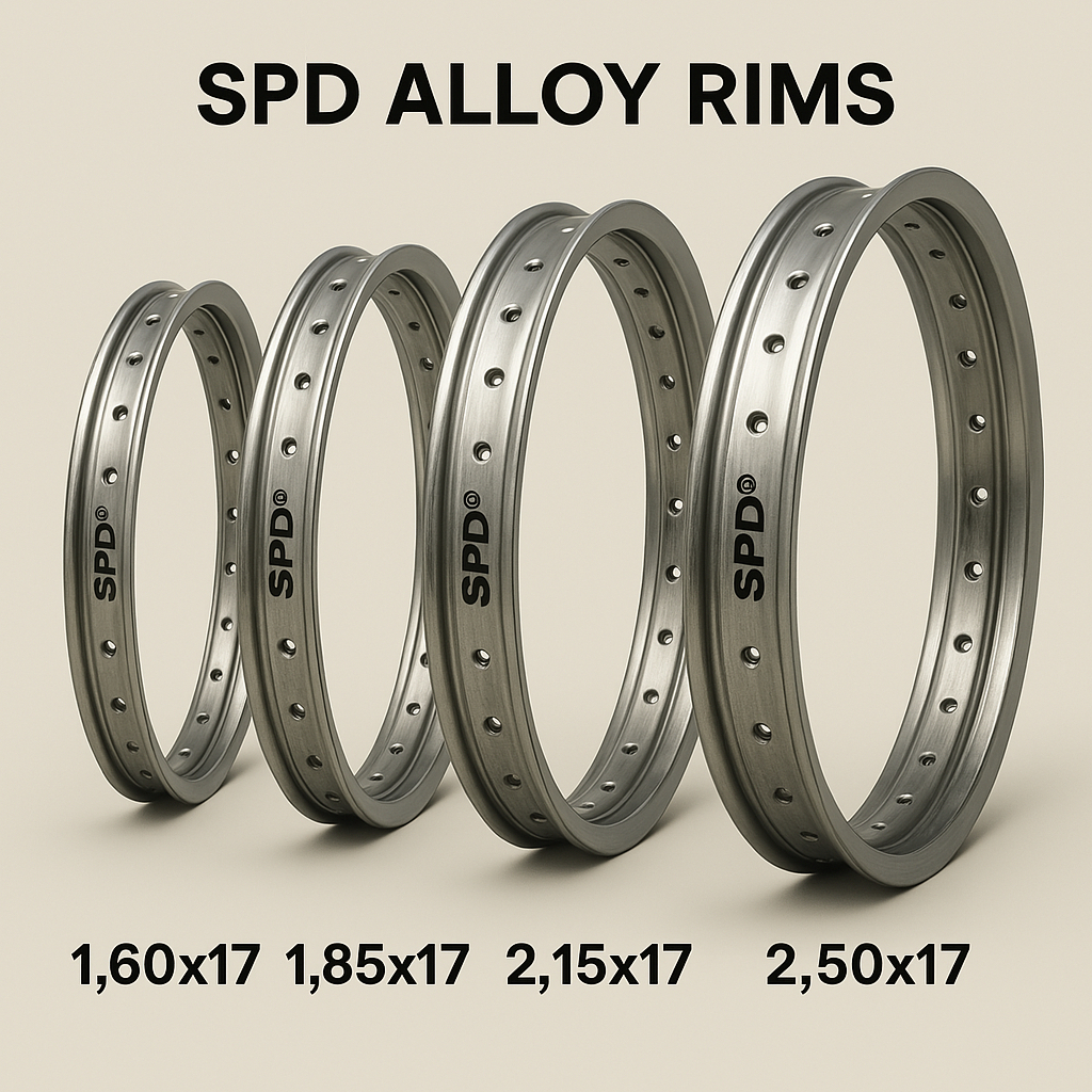 AUTHENTIC SPD QUALITY RIM 1.60x17,2.50x17,18.5x17,3.00x17 alloy ...