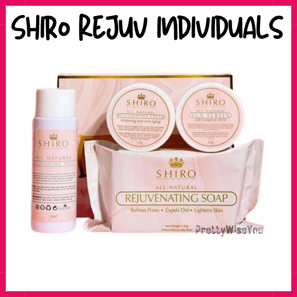 Shiro Rejuvenating Rejuv Set (Individual Pieces) | Shopee Philippines