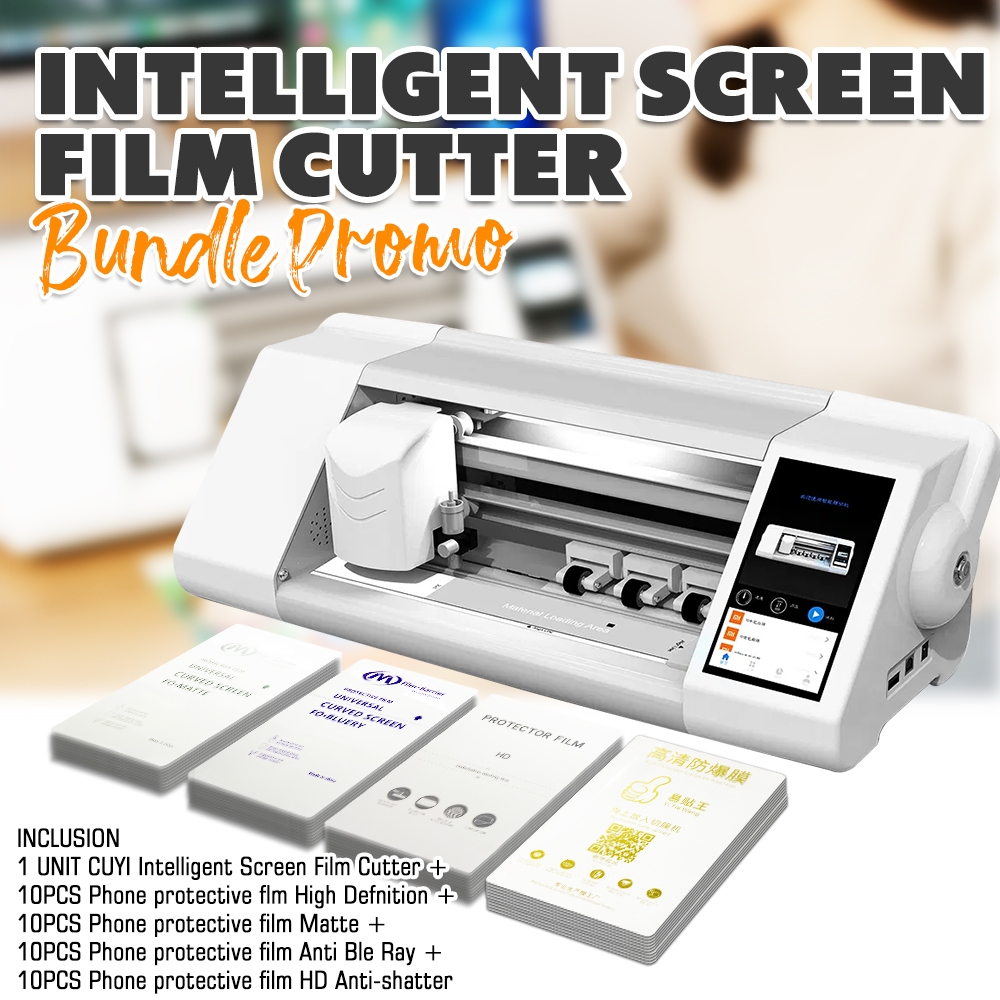 CUYI Cutting Machine for Protective Films Cutter Plotter w/ Screen ...