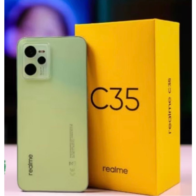 Suprise yourself Realme C35 2023 cellphone with Casing RealmeC35 ...