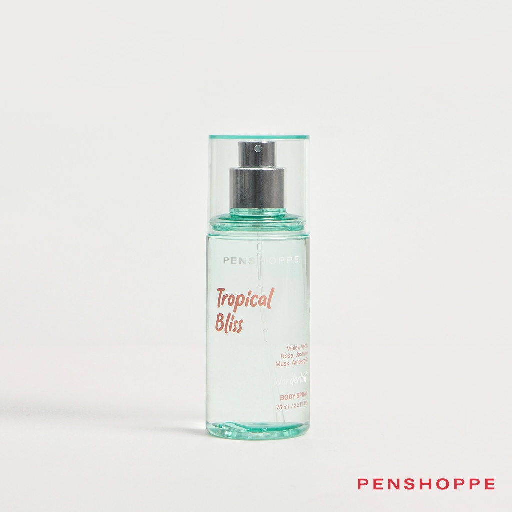 Penshoppe Wanderlust Tropical Bliss Body Spray For Women 75ML (Green ...