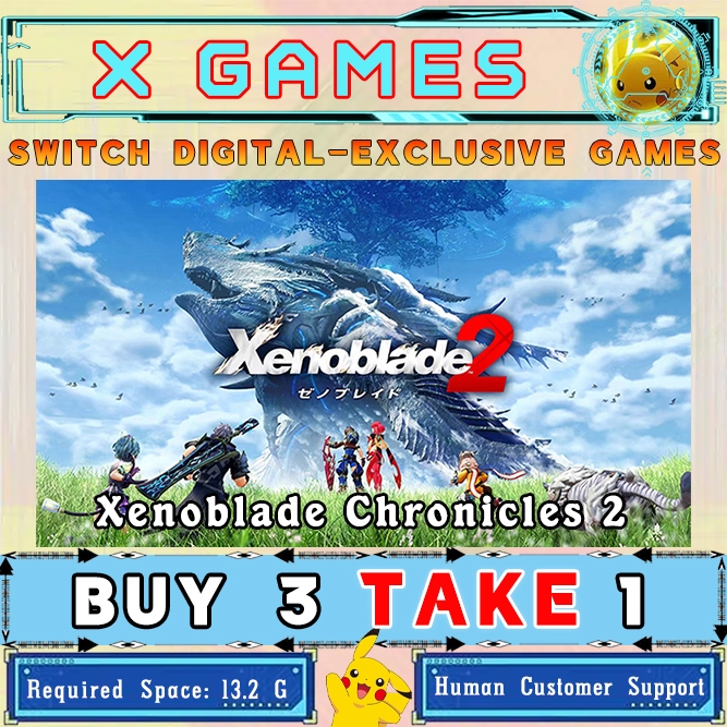 Xenoblade Chronicles 2 Nintendo Switch Digital Game （BUY 3 TAKE 1) | Shopee Philippines