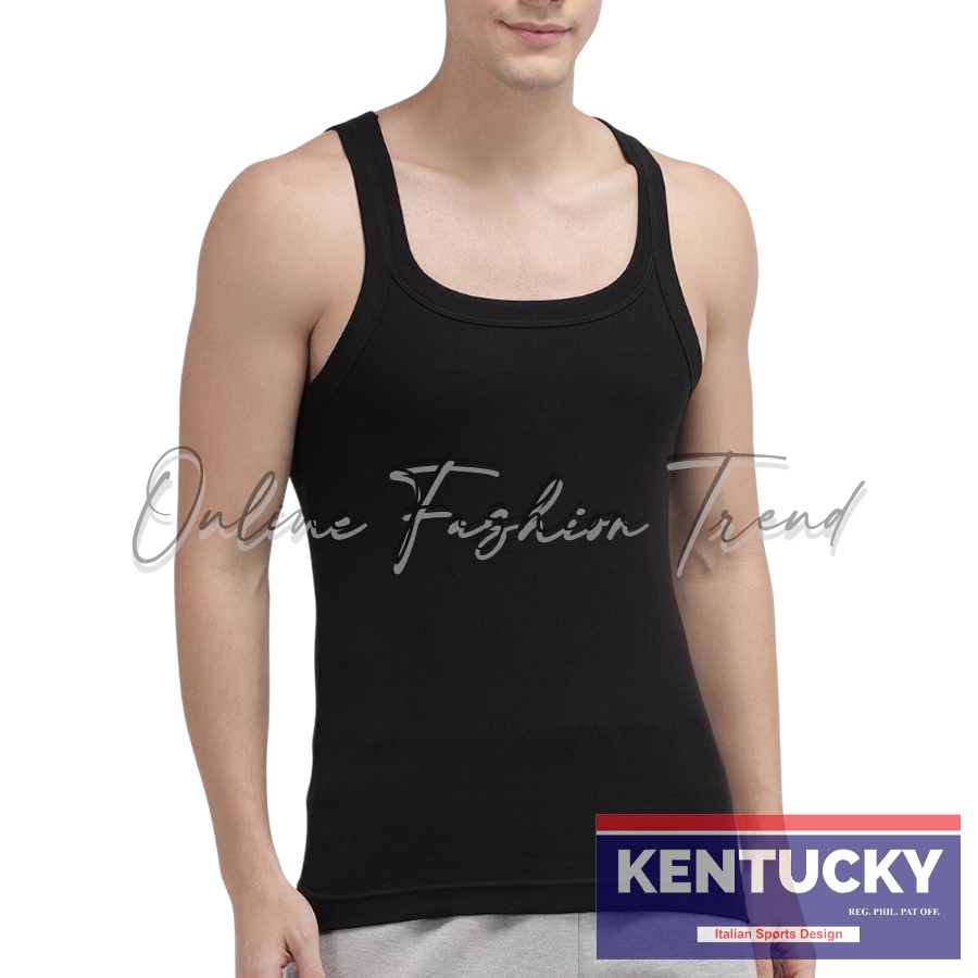 Kentucky Stretchable Old Navy Type Sando Color Black for Adult Men ...
