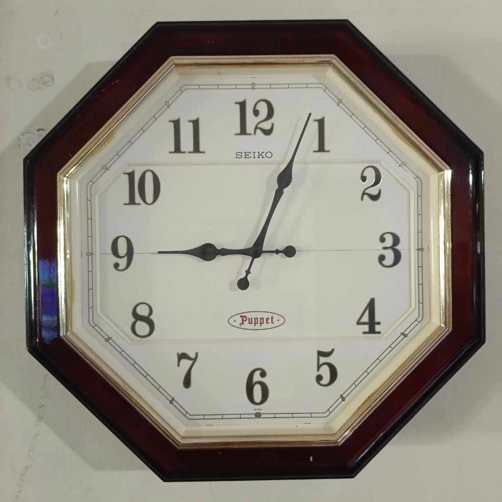 JAPANESE SEIKO ANALOG KARAKURI 6 SONG MELODY VINTAGE WALL CLOCK ...