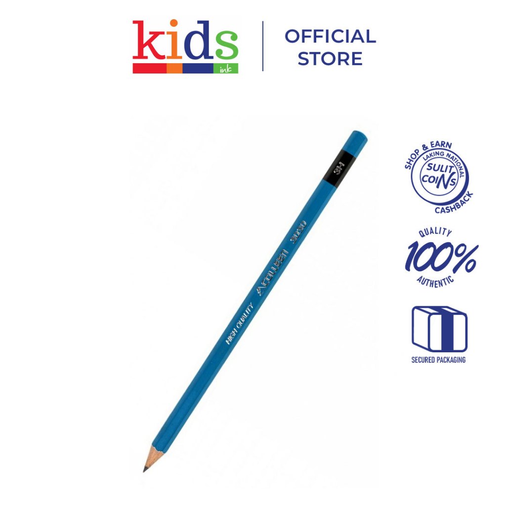 Colleen Drawing Pencil 3030, 3H - Kids Ink | Shopee Philippines