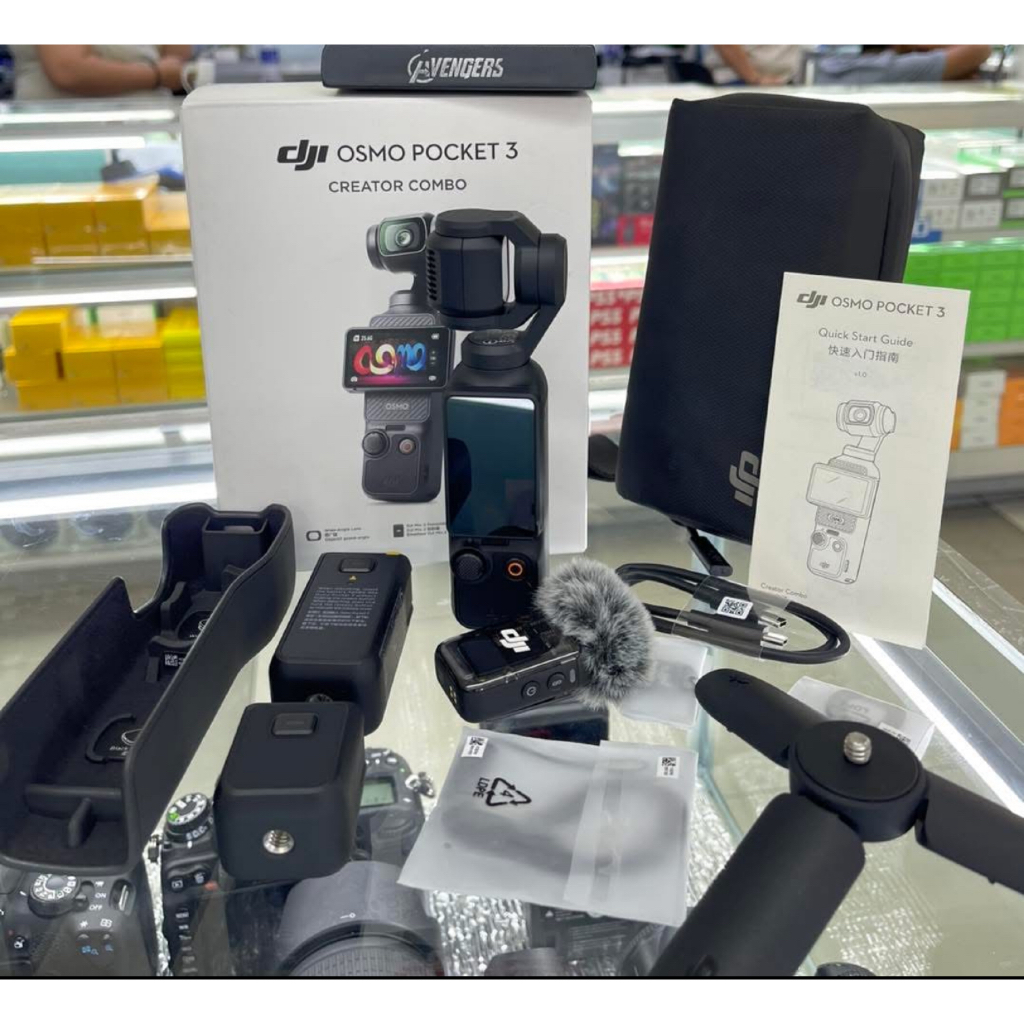 DJI Osmo Pocket 3 Creator Combo 3-Axis Gimbal Camera 1'' CMOS & 4K/120fps | Shopee Philippines