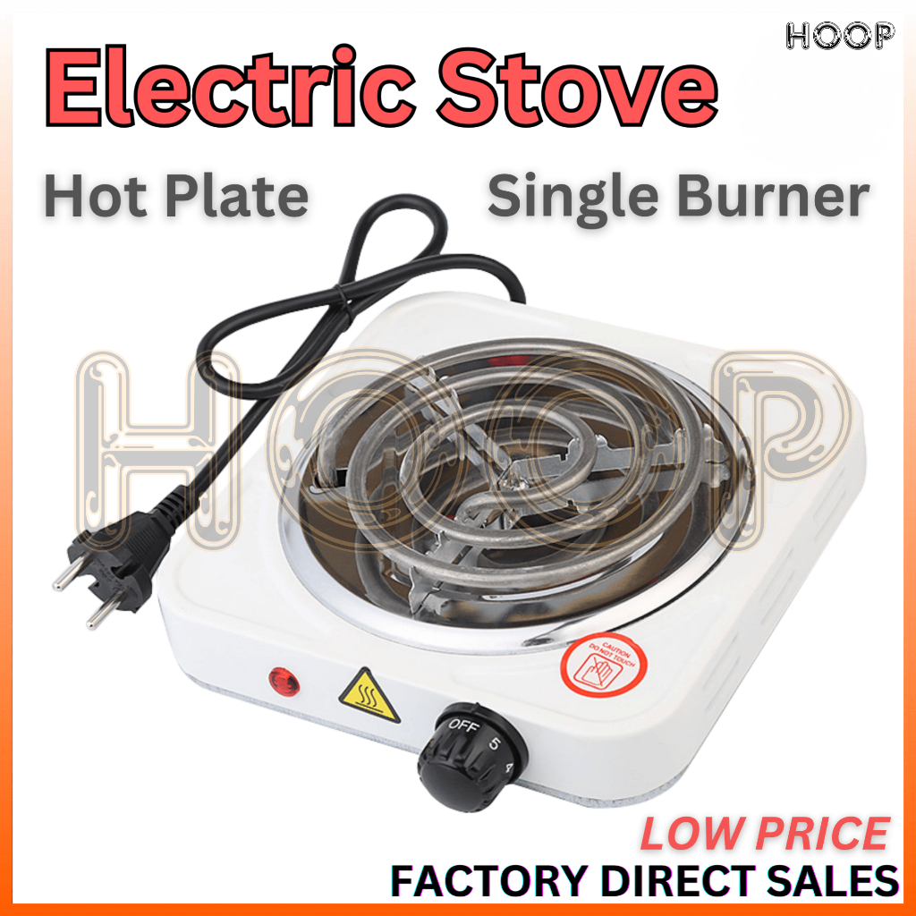 1000W Hot Plate Portable Electric Stove Single Burner | Shopee Philippines